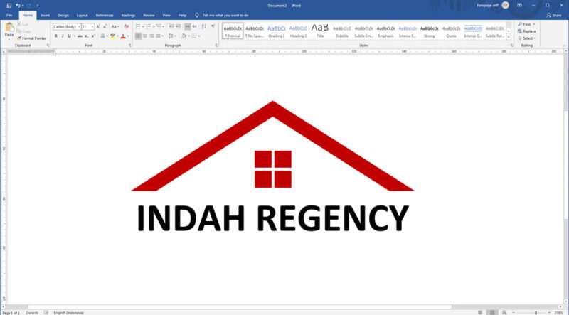How To Make a Logo With MS Word 2019 - Mrvian