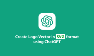 How to Make a Logo Design Vector Only with ChatGPT - Mrvian